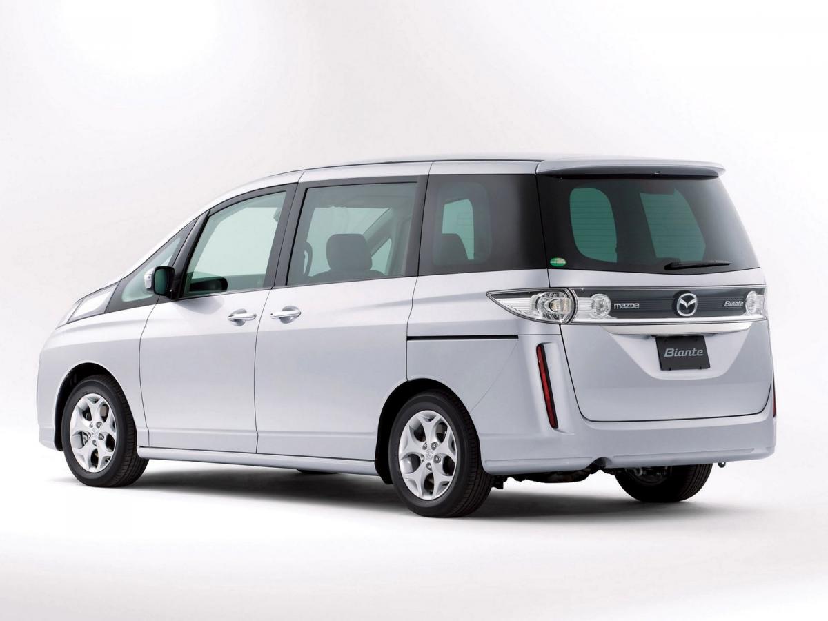 Mazda Biante technical specifications and fuel economy